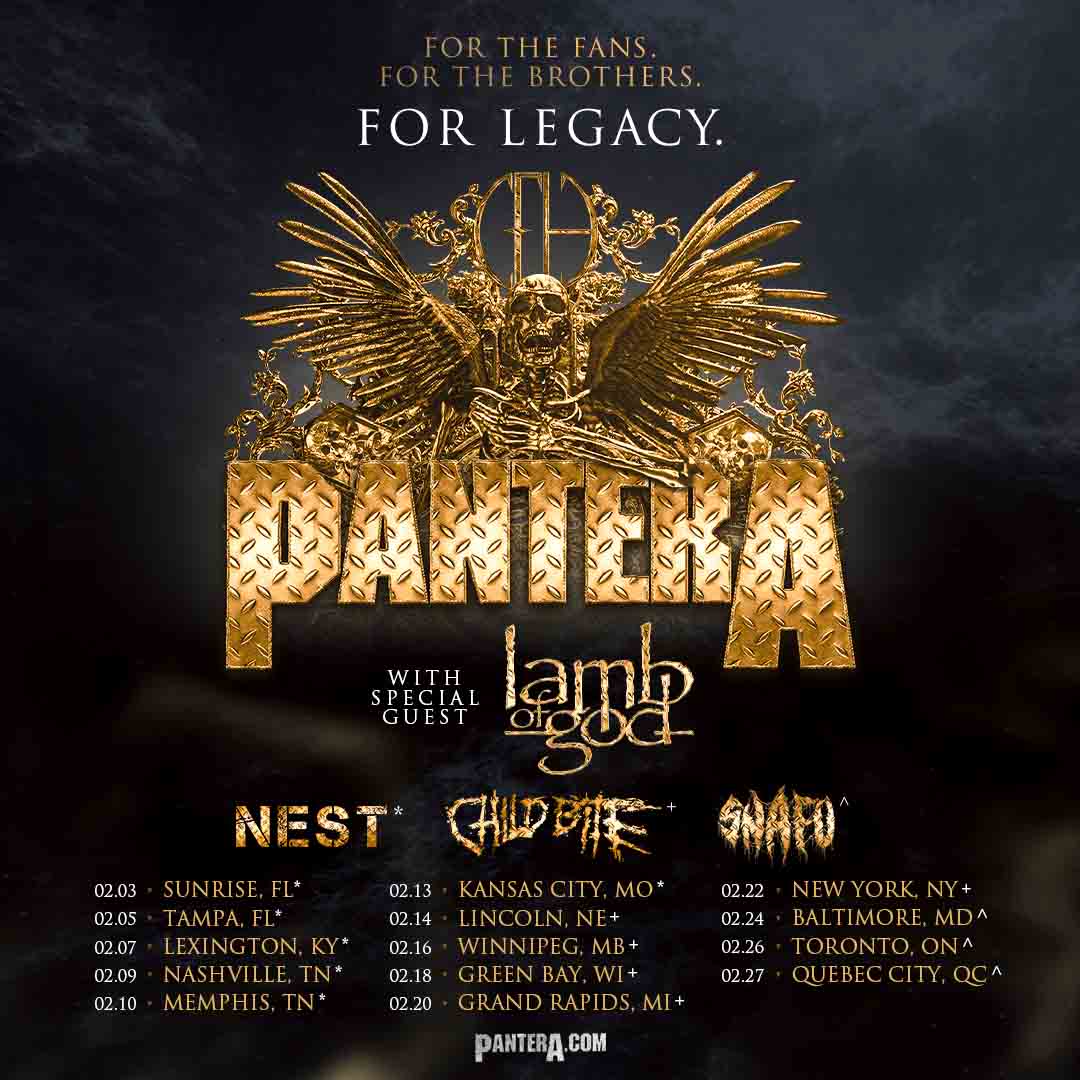 Pantera Performs 'Floods' For the First Time In Almost 23 Years
