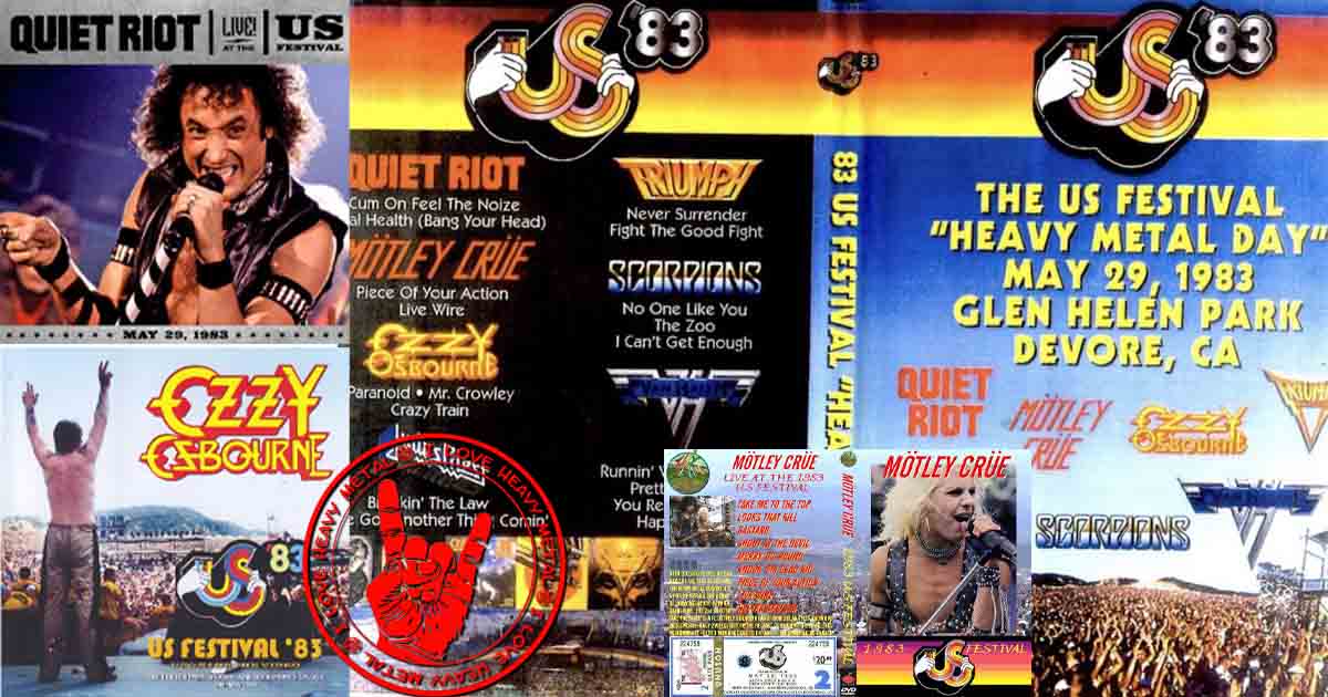 “The US Festival” Heavy Metal Day 1983